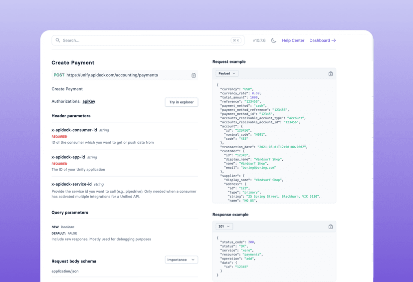 Developer Docs - Apideck